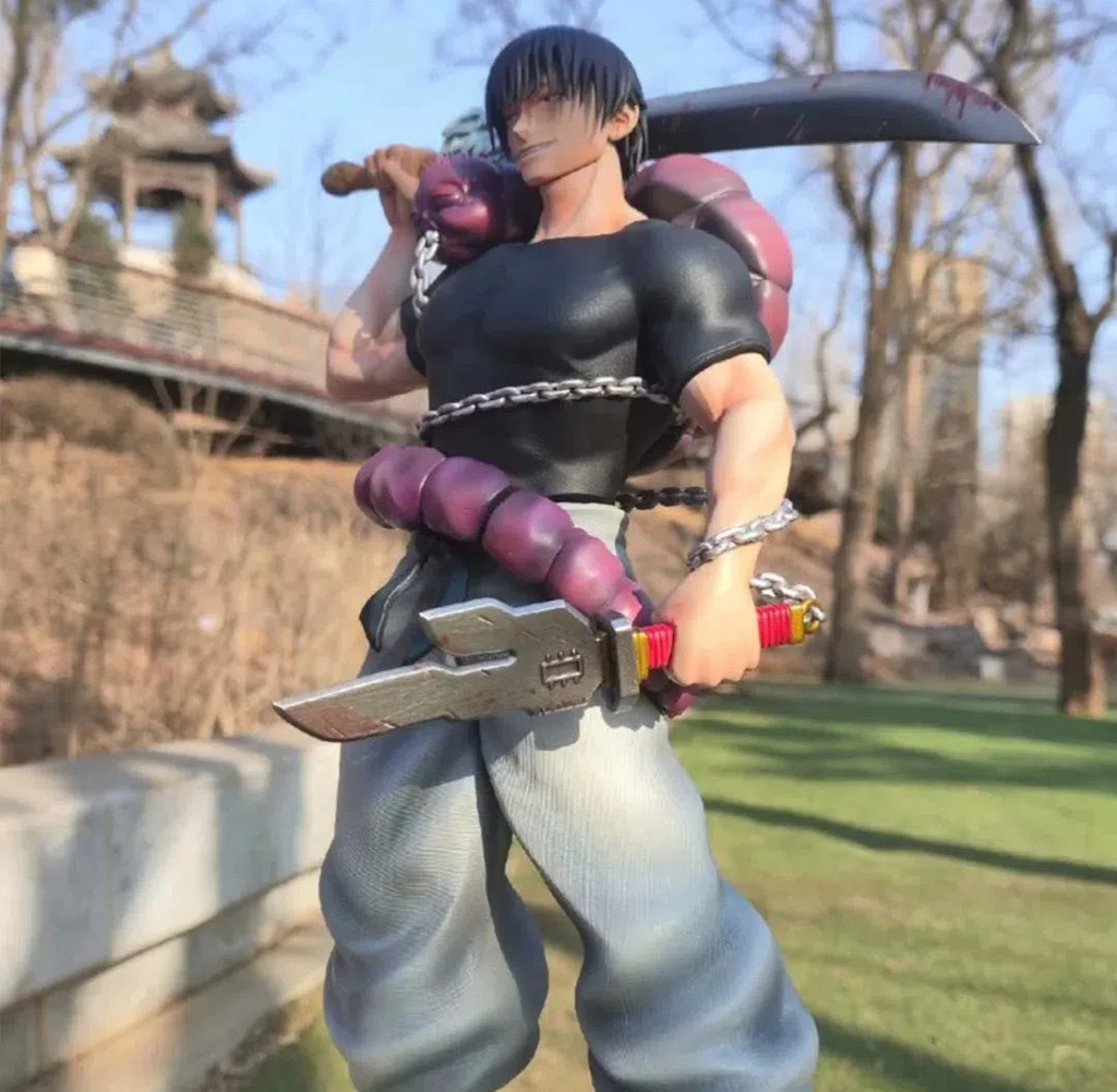 JJK Toji Fushiguro 22cm Collectible Anime Figure Model Strongest ...
