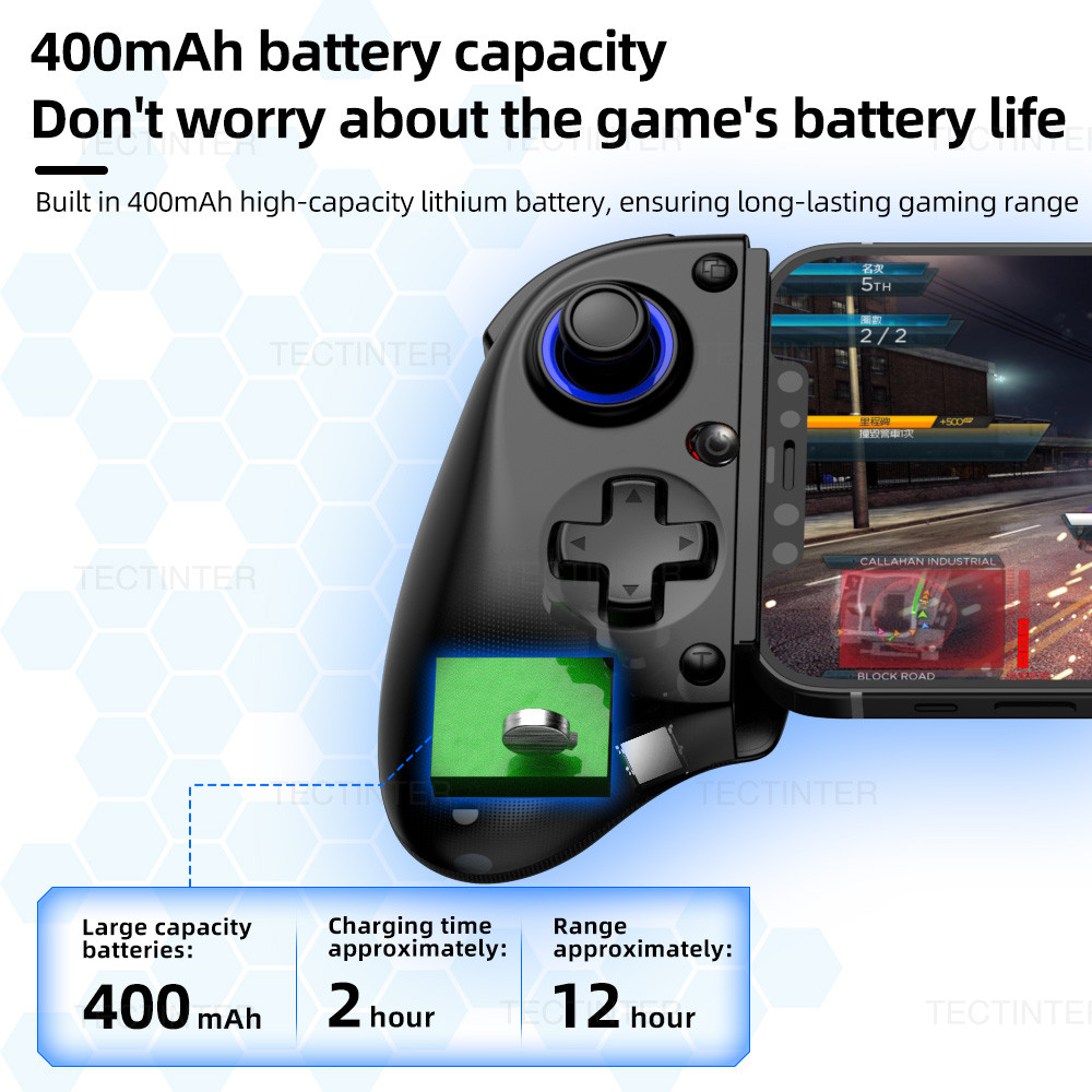 Controlador De Jogo Sem Fio BSP-D11 Para SWITCH/Android/IOS Tablet PS3 ...