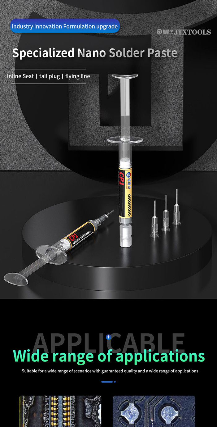 JTX CP-1 Nano Jumper Fluxo De Pasta De Solda Para Reparo De Celular ...