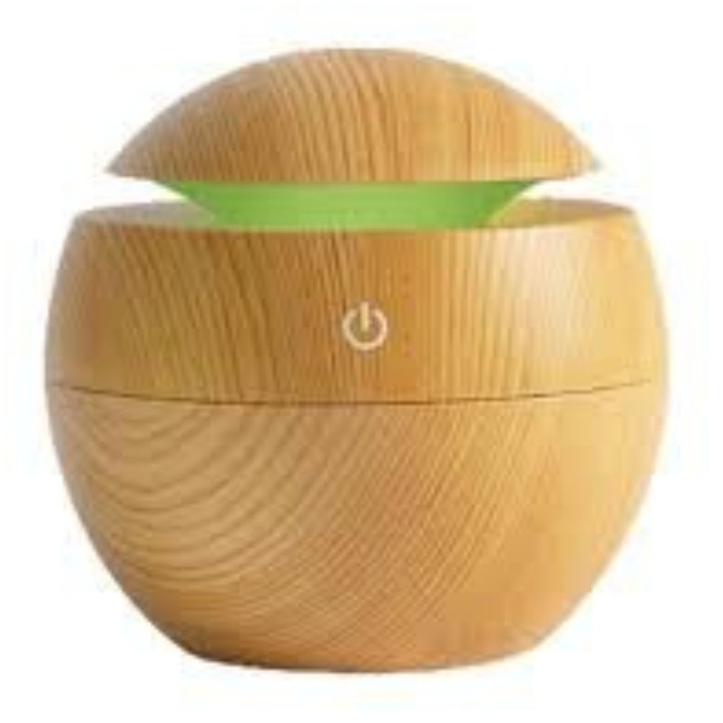 Umidificador de Ar e Difusor de Aromas com Luz LED 7 Cores ...