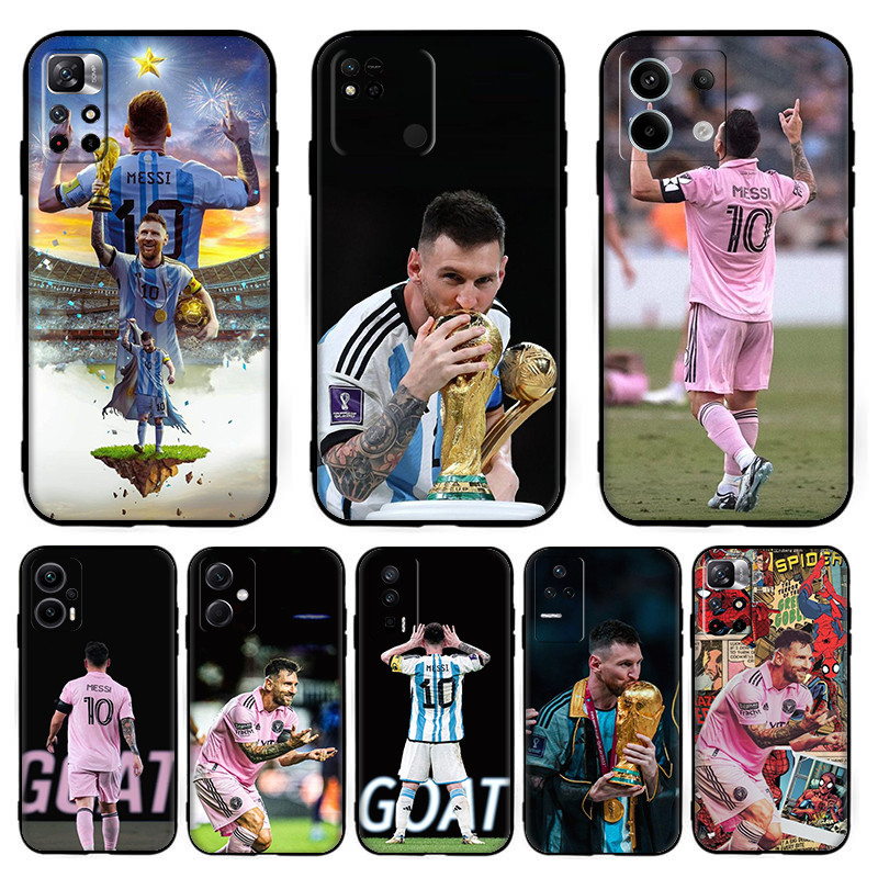 Capa S6G Futebol Profissional Lionel Messi Para Redmi Note 10 Pro Max ...