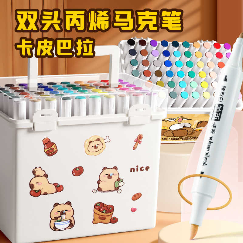 Caneta marcador acrílica cor opaca empilhável cor estudantes da escola ...