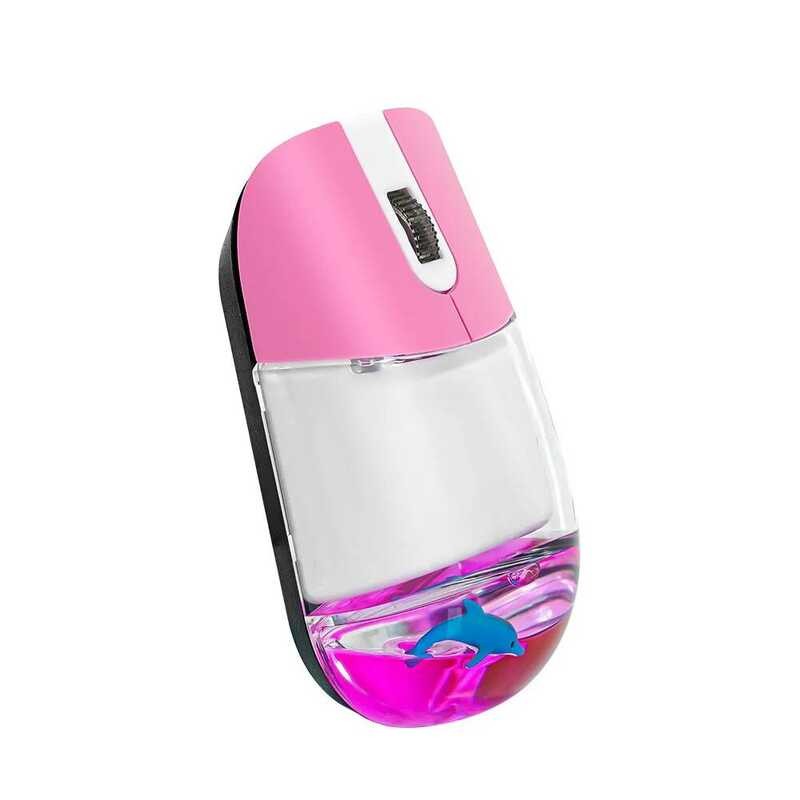 Frutiger Aero Aqua Mouse Líquido Bonito Flutuante Aquário Animal Mause ...