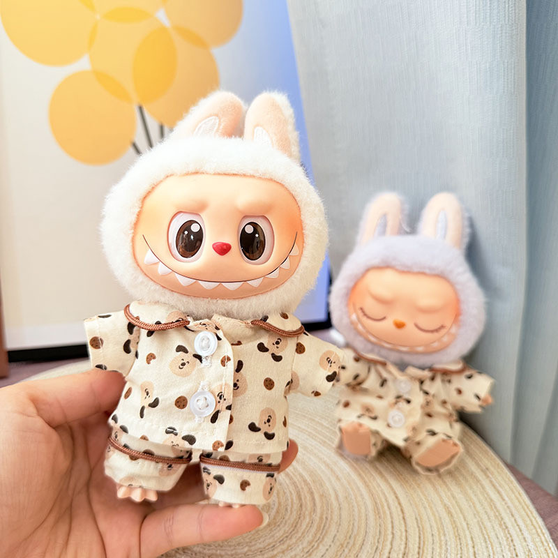 HW1 [Somente Roupas] Para 17 cm Labubu v1/v2/v3 Conjunto De Pijama ...