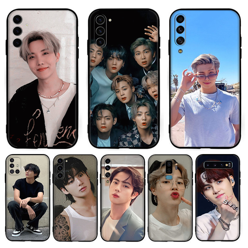 Caso BTS ot7 Grupo Para Samsung A14 A15 A16 A20 A30 A20S A21 A21S A22 ...