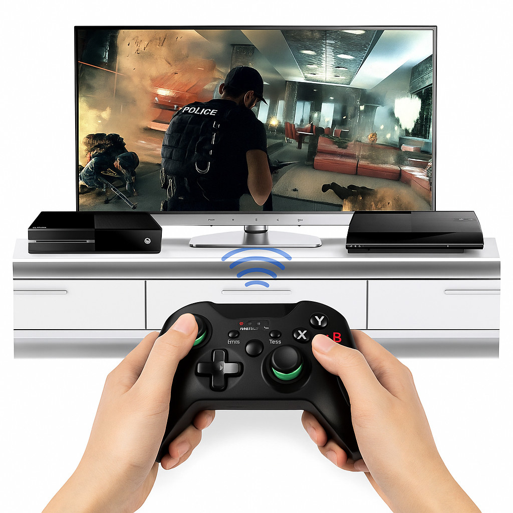 Controle Joystick Bluetooth Sem Fio One MM-SB02 – Alta Precisão ...