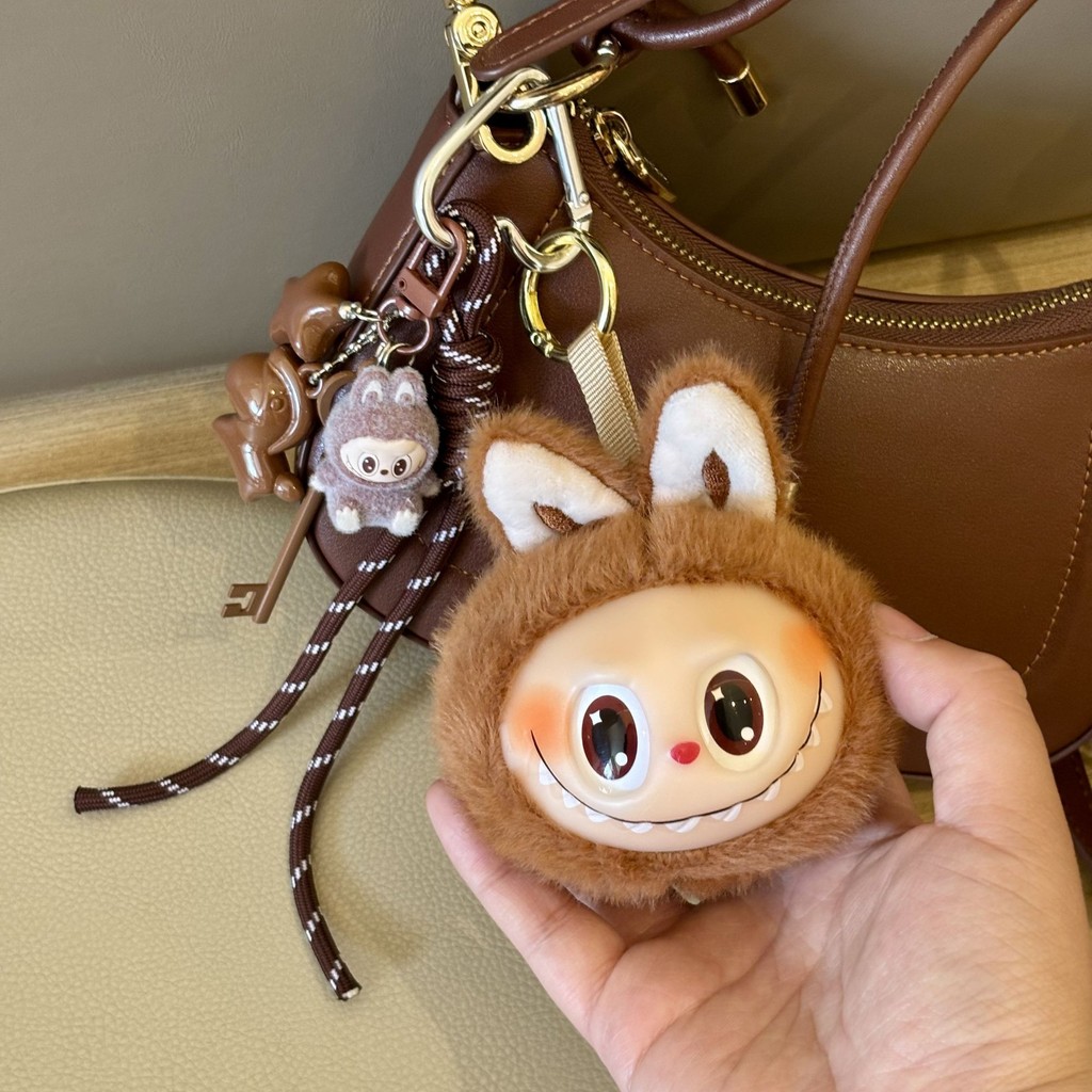 Bonito labubu boneca labububu saco pingente menina nicho High-End ...
