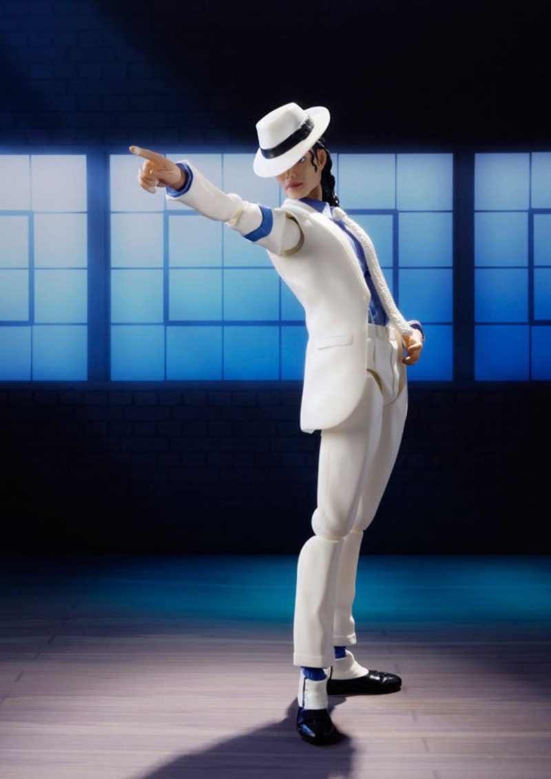 Figma 096 MJ Thriller Michael Jackson Figura De Ação SHF Modelo ...