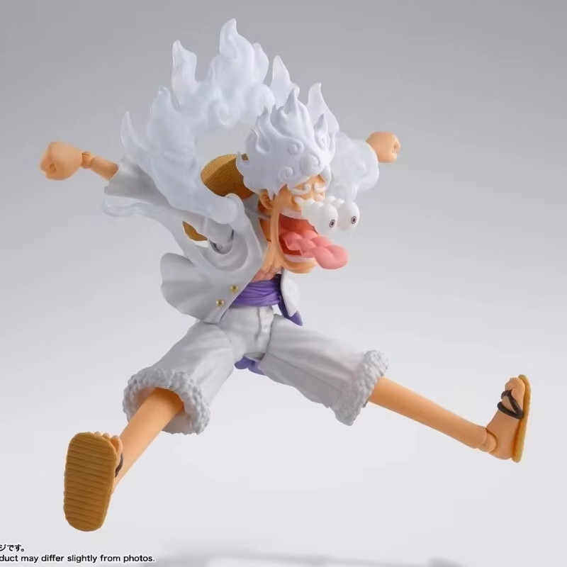 Bandai s.h.p figures SHF ONE PIECE Monkey D. Luffy Gear 5 Nica One Piece action figure model ...
