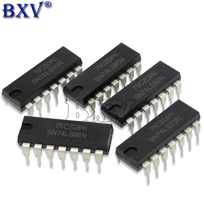 10 peças HD74LS86P DIP-14 SN74LS86N DIP 74LS86 SN74LS83N SN74LS85N ...