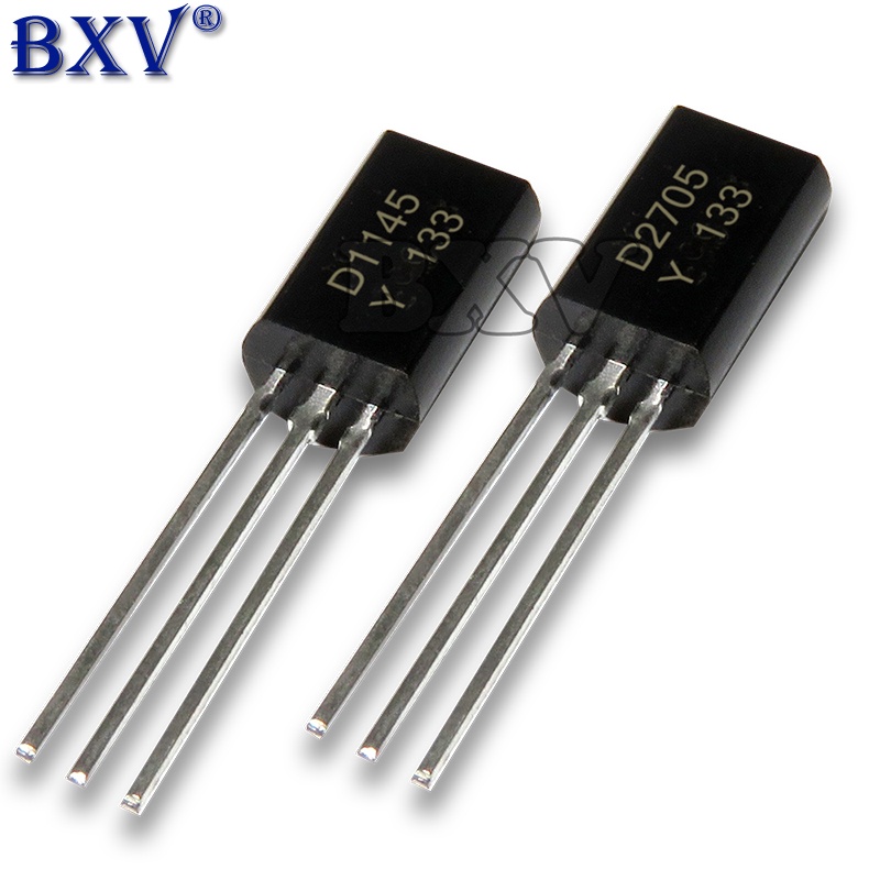 50 Peças TO-92 2SA1145 2SC2705 92L A1145 C2705 Novo (25 A1145 + C2705 ...