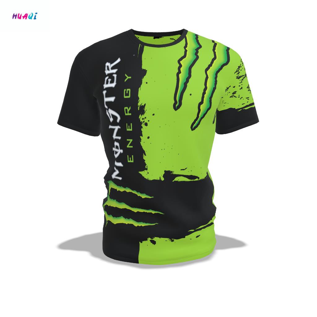 Camiseta Monster Energy Green | Shopee Brasil