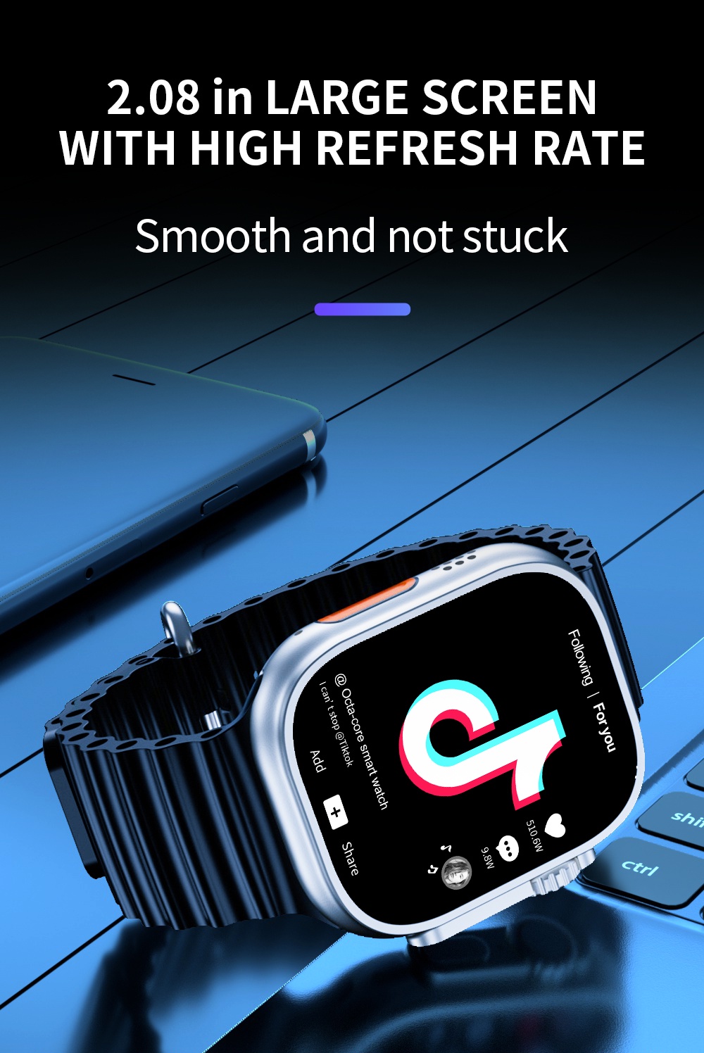 Android Smartwatch S9 Ultra 4G Relógio com Chip E câmera GS29 ...