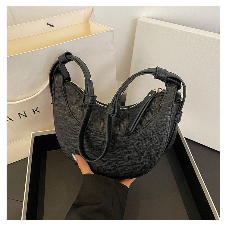 Novo Casual simples crescente saco semicírculo axilas saco sela grande capacidade na moda All ...