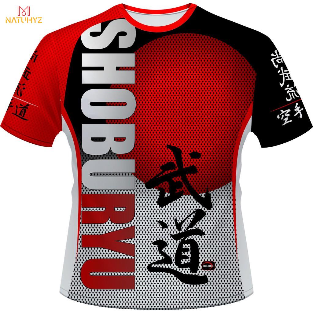 Camisa Karate Arte Marcial Shobu-Ryu Luta MMA Contato Total Kick Boxing ...