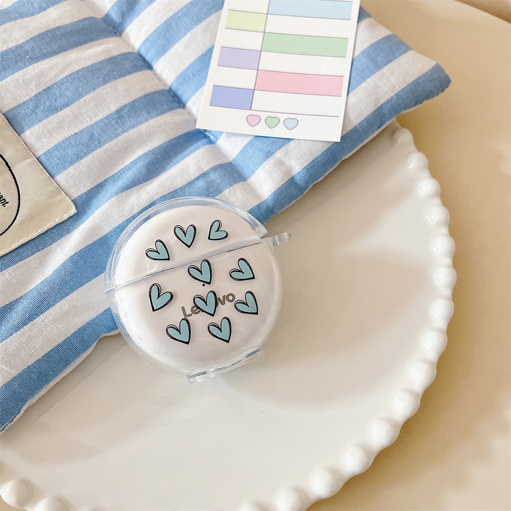 Estojo Borboleta Para Lenovo HT38 Pro 6 TWS Fones De Ouvido Sem Fio ...