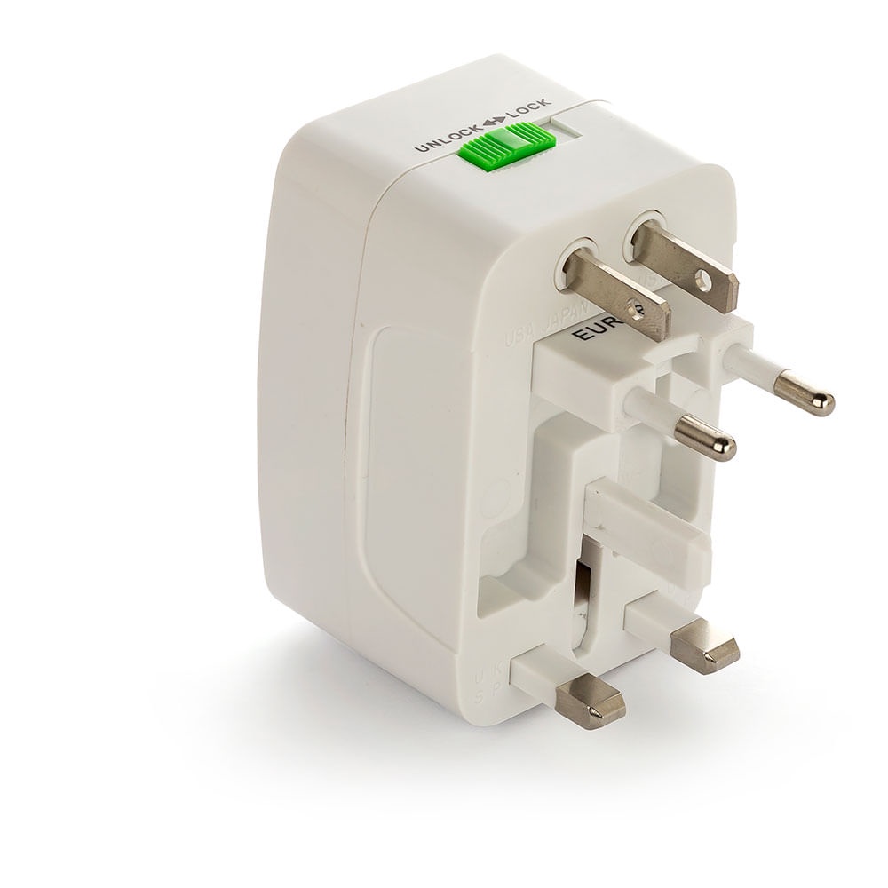 Adaptador Tomada Universal Chile Argentina Uruguai Peru | Shopee Brasil