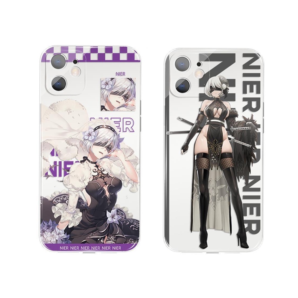 Redmi Nota 9 9S 9S 12 Pro Turbo 12S 4G 5G 230310 Transparente Estojo Telefônico Nier Automata ...