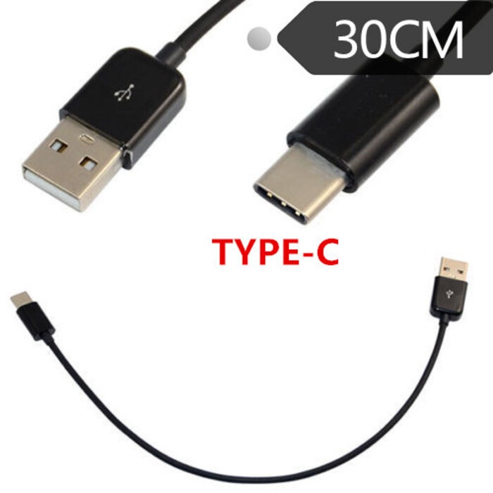 Cabo de dados usb 3.1 tipo c preto branco para USB2.0 Cabo de conversão ...