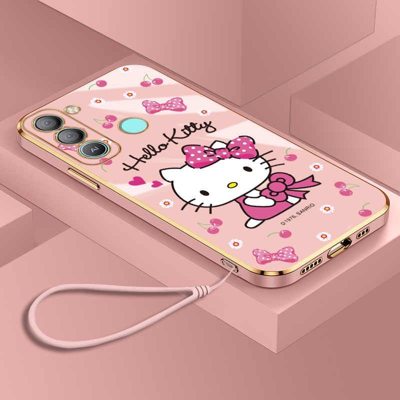 Caixa Tecno Pop 5 LTE BD4 BD4i BD4a Hello Kitty Capa Macia Para ...