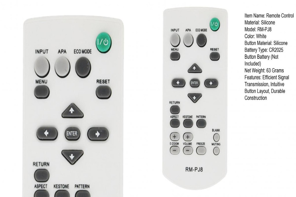 Stable Signal Transmission Remote Rm-pj8 Control Sony Projector ...