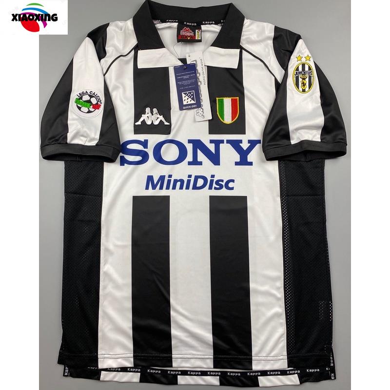 1997 Juventus Retro Home Jersey , Número ZIDANE DEL PIERO ...