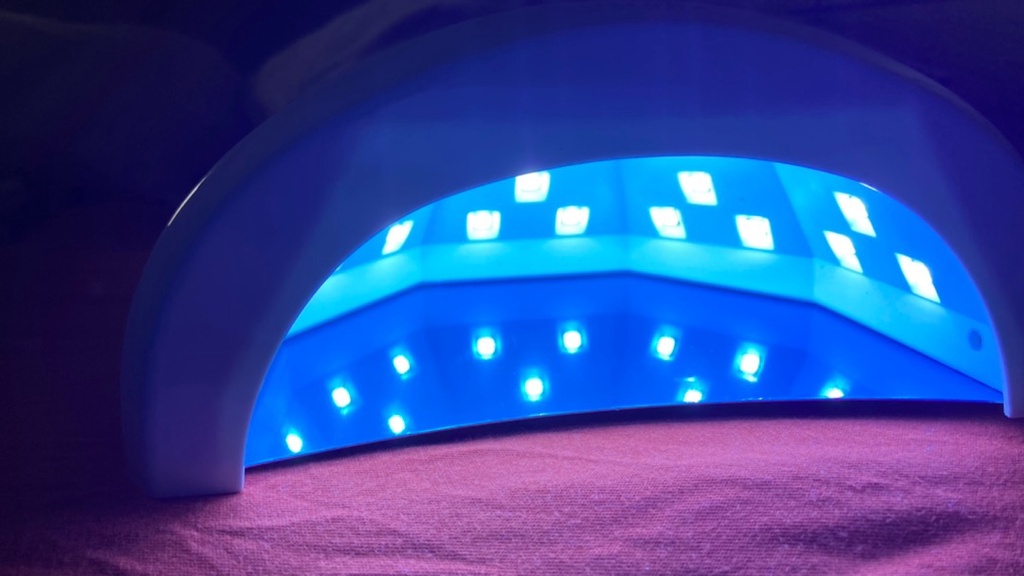 Cabine de Led UV Sun One 48W - Profissional e Bivolt com 30 Leds para ...