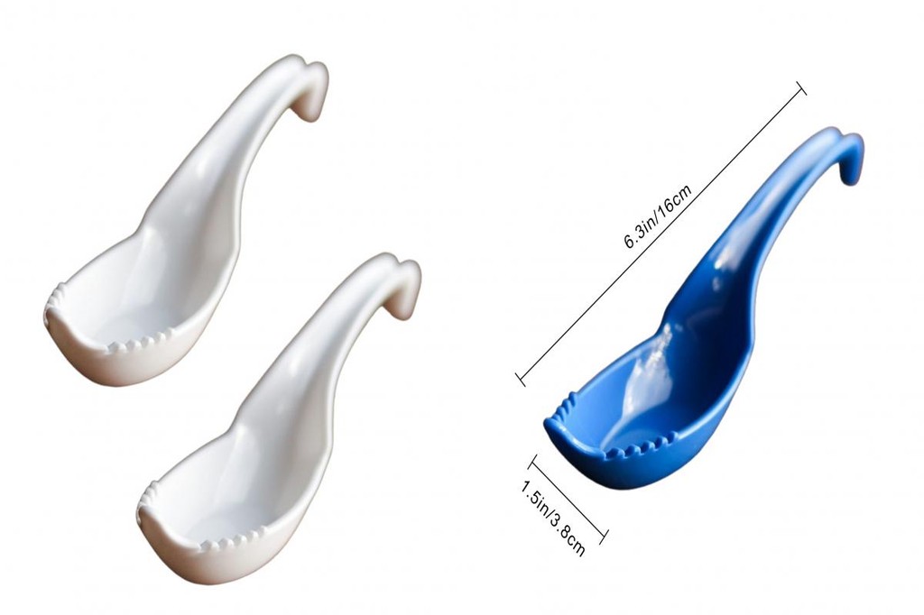 Unique Design Dining Spoon 2 1 Ramen Noodle Soup with Fork 2-in-1 ...