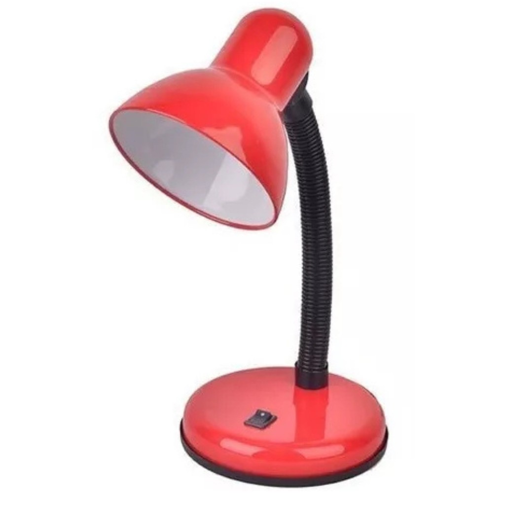Luminária Abajur Mini Office Lamp Vermelha - Gmh | Shopee Brasil