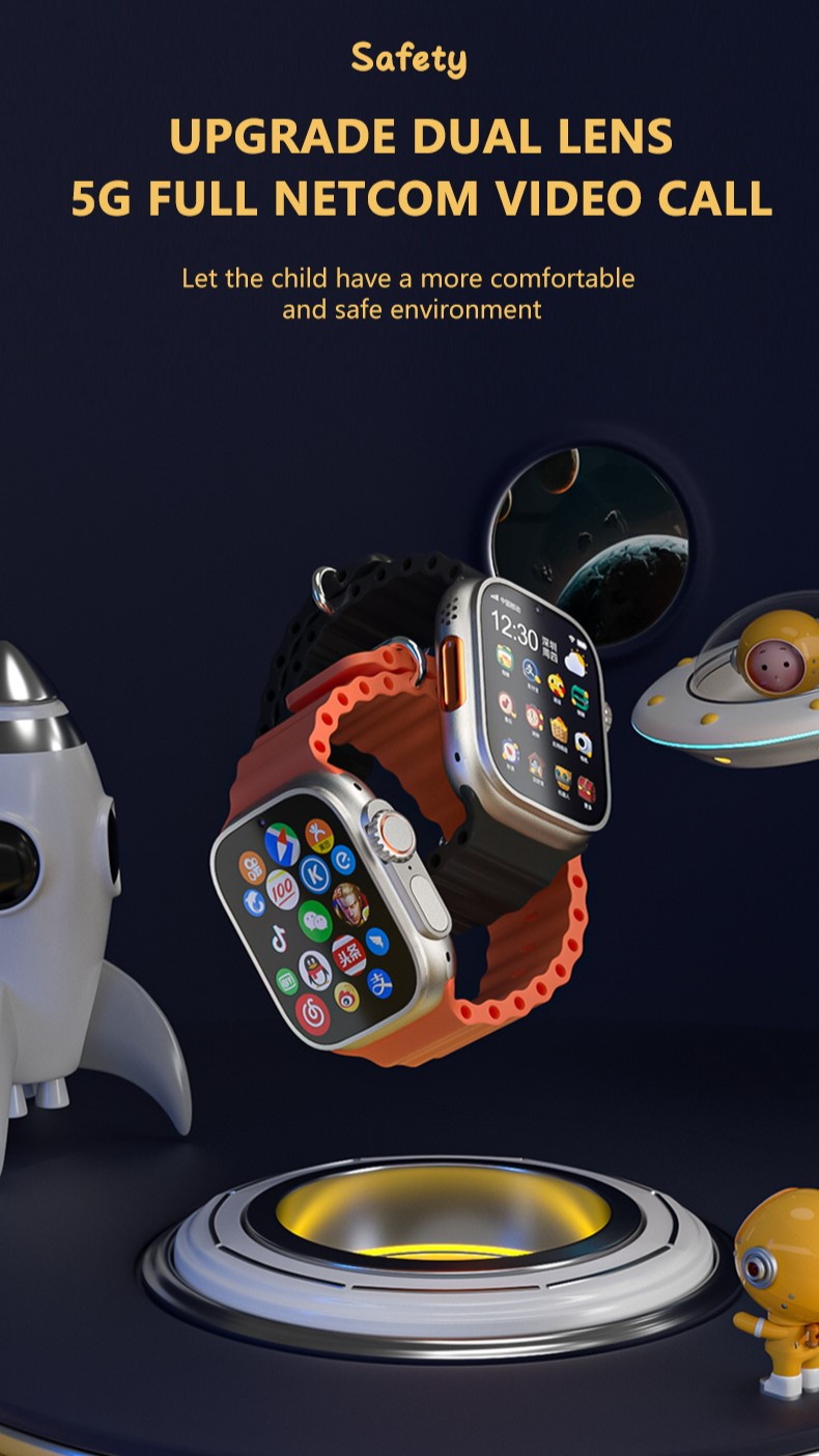 Smartwatch Com Chip Relógio 4G C90 Max Com SIM E Wifi Câmera GPS Vídeo ...