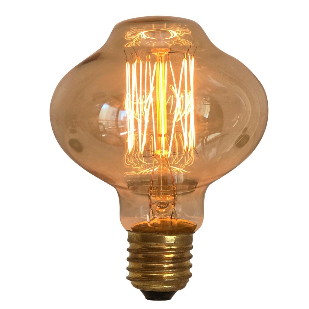 Lâmpada Incandescente de Filamento L80 40W Luz Amarela 220V Gmh ...