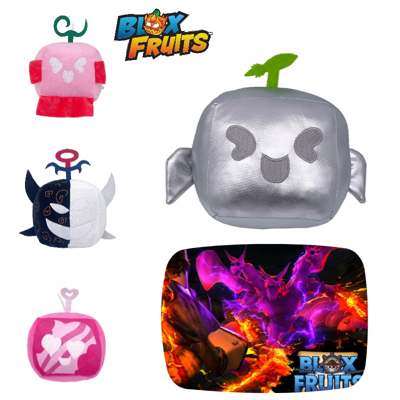 Blox Fruits Bicho De Pelúcia Personagem Estilo Desenho Animado Pp ...