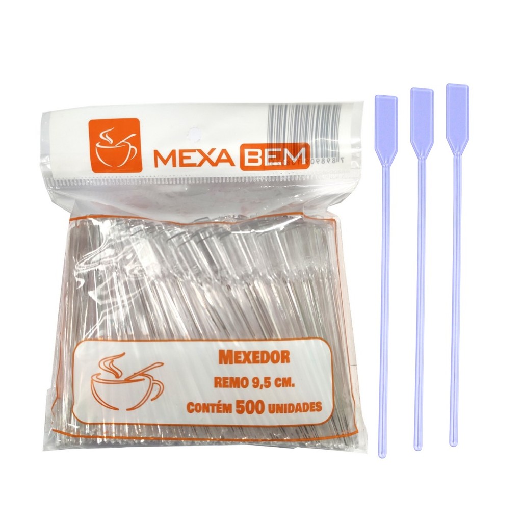 Pacote Mexedor de Café Remo 500 unidades | Shopee Brasil