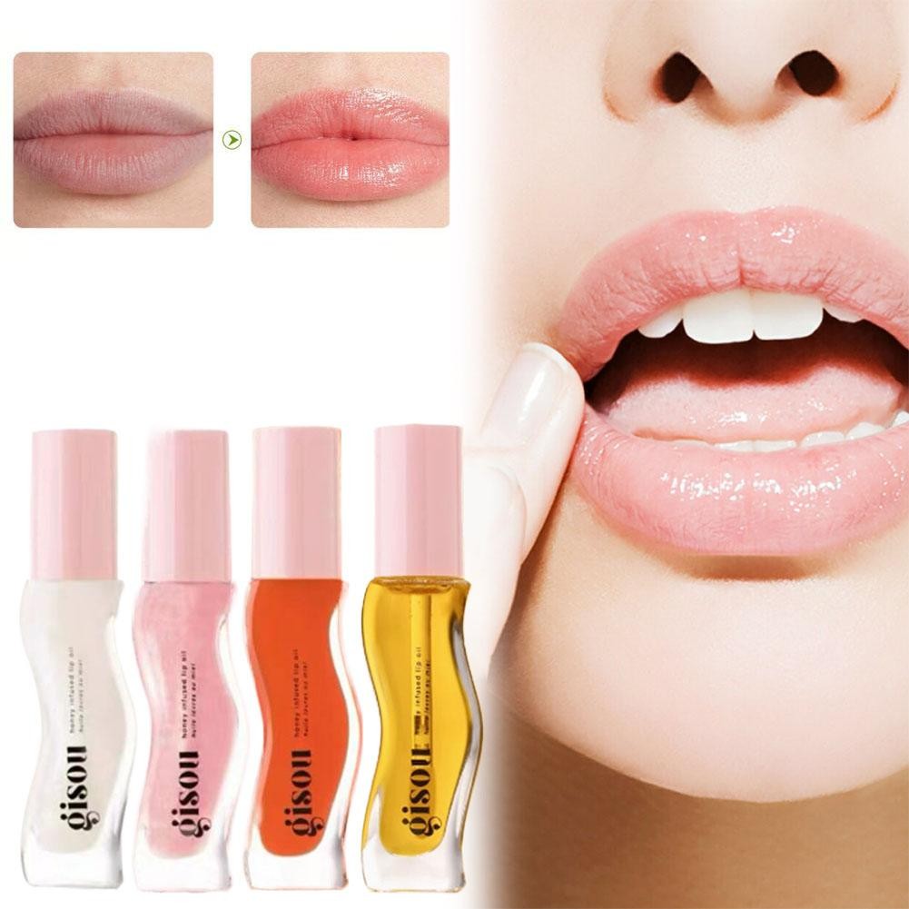 Batom Líquido Hidratante Com Temperatura , 8ML , Cor Mel , De Longa ...