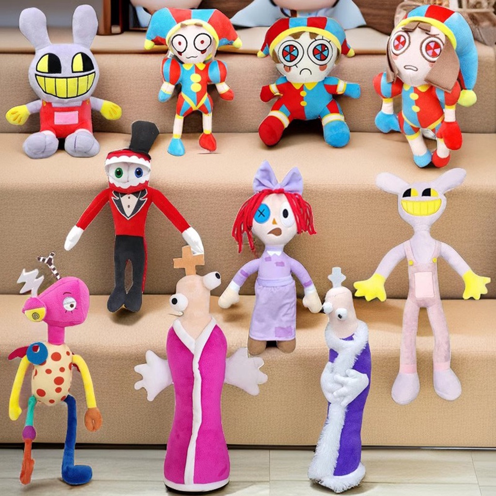 30cm The Amazing Digital Plushie Toy Circus Circus The Amazing Digital ...