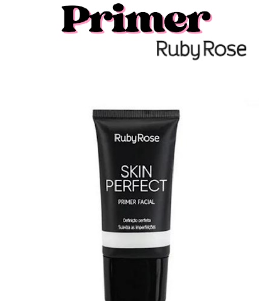 Primer Facial Skin Perfect - Ruby Rose | Shopee Brasil