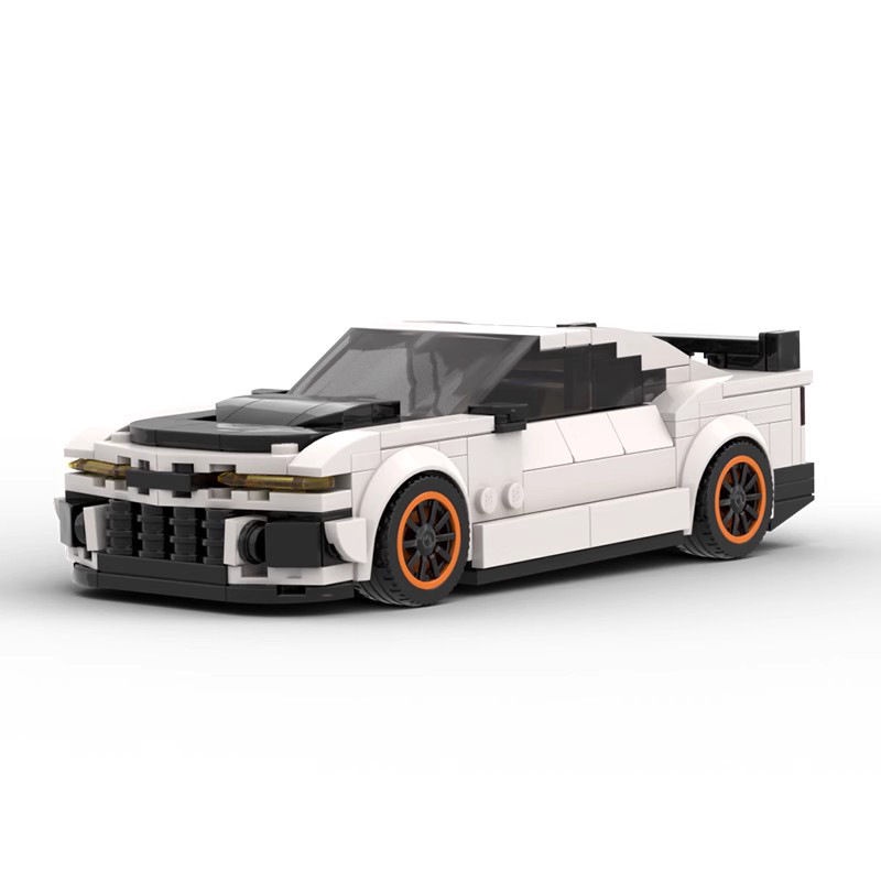 MOC Chevrolet Camaro ZL1 Speed Champions Sports Cars Building Blocks ...