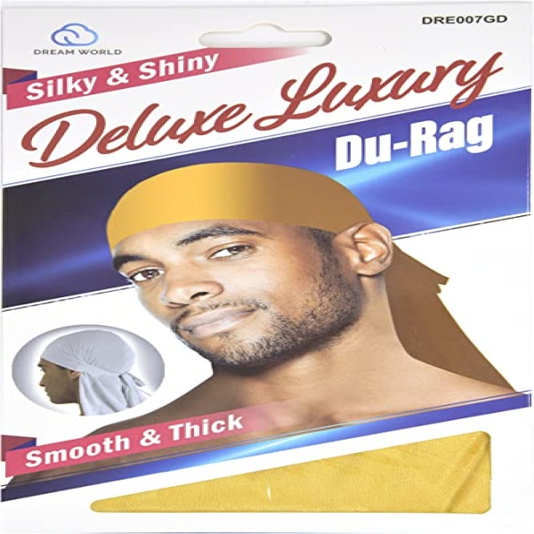 Bandana Dureg Durag Waves Dread Hip Hop Rap Trap DOURADO | Shopee Brasil