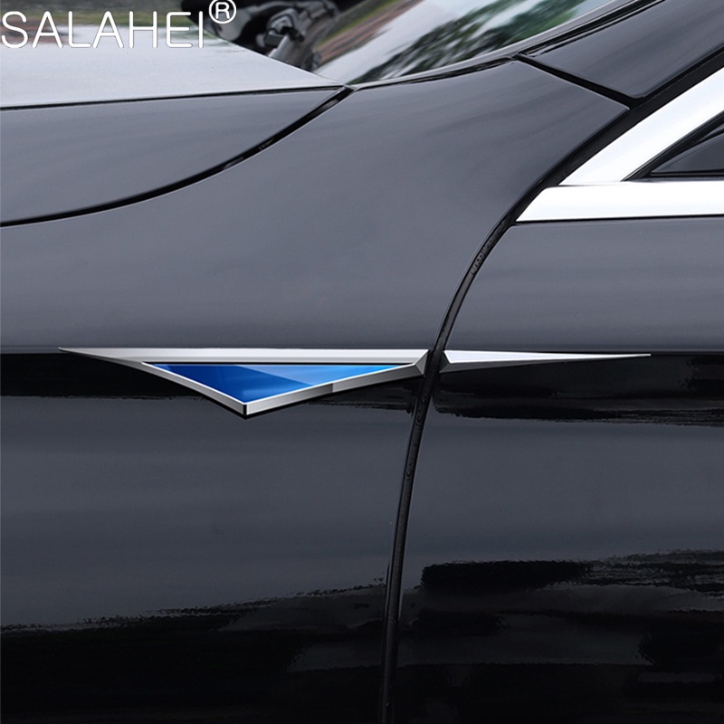 Fender Jeep 2Pc Autocolantes De Pára-Lamas Com Emblema Metálico 3D Para ...