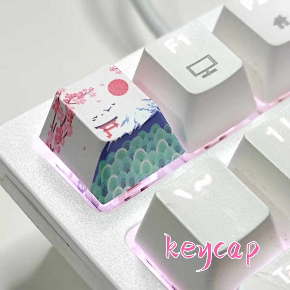 5pcs PBT Keycap 2D Para Teclado Mecânico YURJ | Shopee Brasil