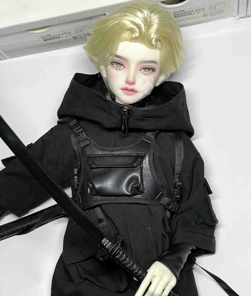 Pré-Encomenda Boneca Bjd 1/4 Baiji Street Y2K Estilo Brinquedo Shugafiairy Músculo Masculino ...