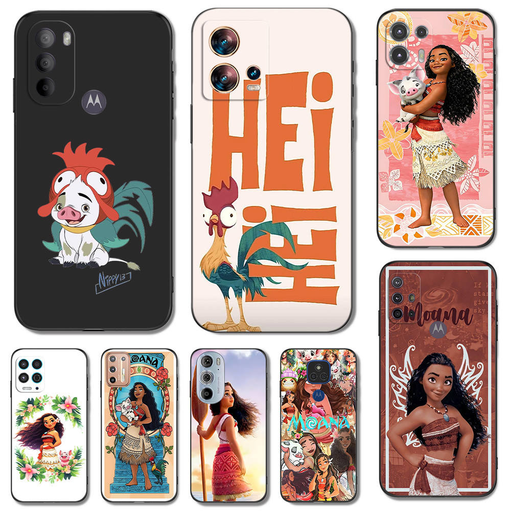 Capa Para Motorola Moto G 5G Plus G10 G20 G30 G100 5G Um 5G Ace De Telefone Silicone Dis Moana 2 ...