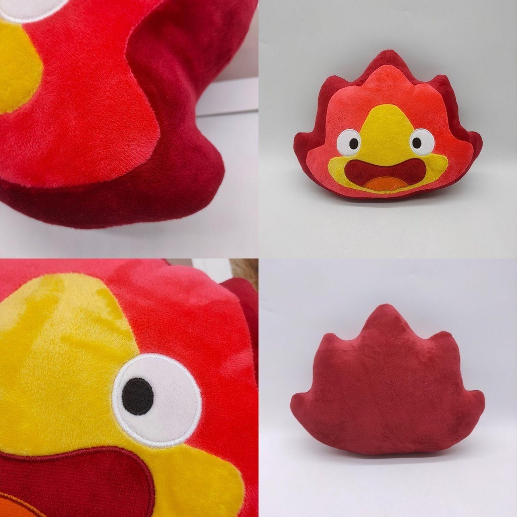 Howl's Moving Castle Calcifer Plush Toy Delicioso E Presente De Peluche ...