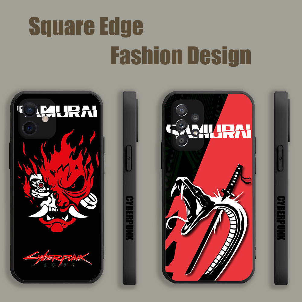Capa Para Samsung Galaxy A14 A34 A7 A13 Lie A3 A01 Core A04 A04S A24 A25 A54 Estampa Samurai ...