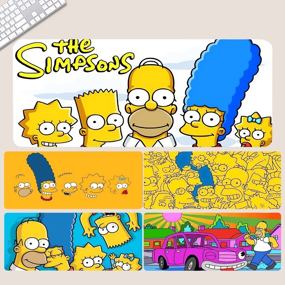 Cartoon Homer S-Simpsons Mousepad Grande Gaming Compute Gamer PC ...