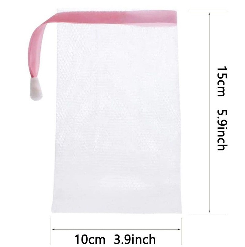 [Destaque] Saco De Sabonete De Nylon-Rede De Espuma-Suporte Para ...