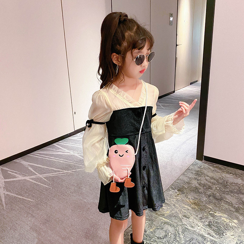 2022 Novo Desenho Animado Pu Mini Bolsa Para Crianças Saco De Ombro ...