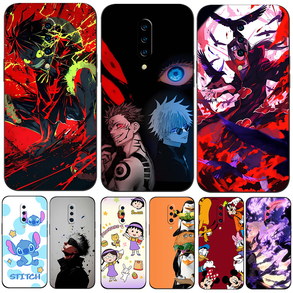 Capa Para oneplus 8 5G Traseira De Telefone Protetora De Silicone Macio Preto Tpu 6.55 Polegadas ...