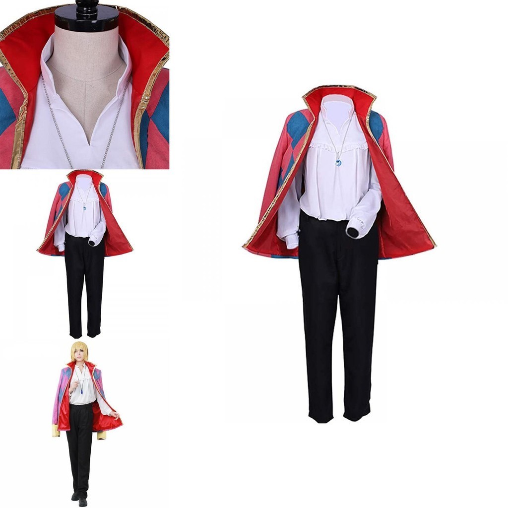 O Castelo Em Movimento Perfeito Howl Hauru Cosplay Outfit Para Eventos ...