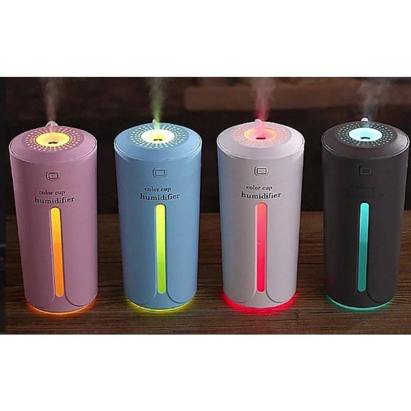 Umidificador De Ambiente Color Cup Humidifier Colorido | Shopee Brasil